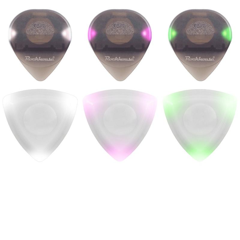 🏃‍ BCTK 🏃‍ Guitar LED Pick Shining Luminous Non-slip Colored - TikTok ...