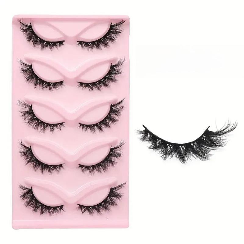 Natural Eye Tail Elongated False Eyelashes, Wispy Cat Eye Look - TikTok ...