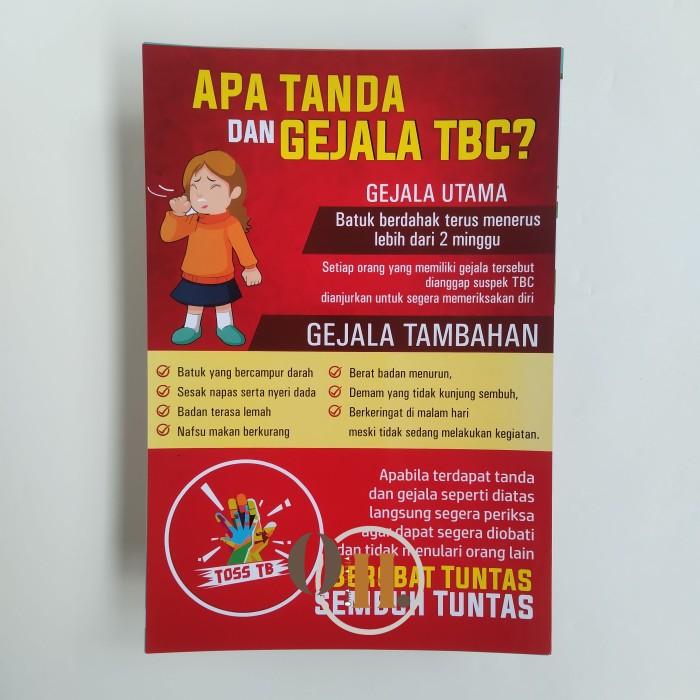 Promo Poster Apa dan Gejala TB - Poster Gelas TB - Poster Tuberkulosis ...