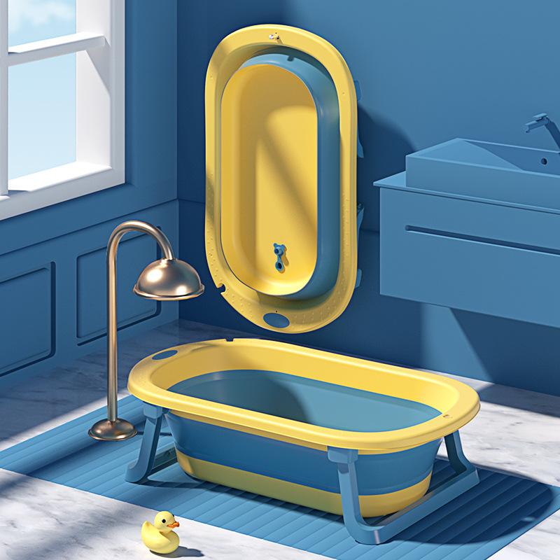 Large Baby Bath Tub, Foldable Bathtub for Infants, Home Use, - TikTok ...