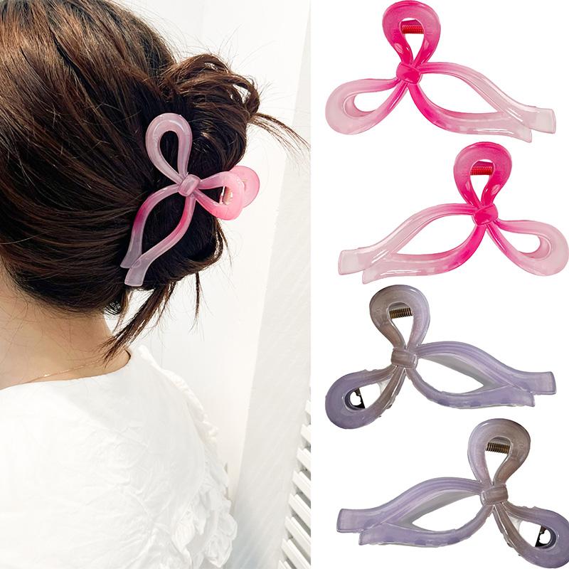 1PC New Spring Bow Clasp Gradient Design with Low key Fashio - TikTok ...