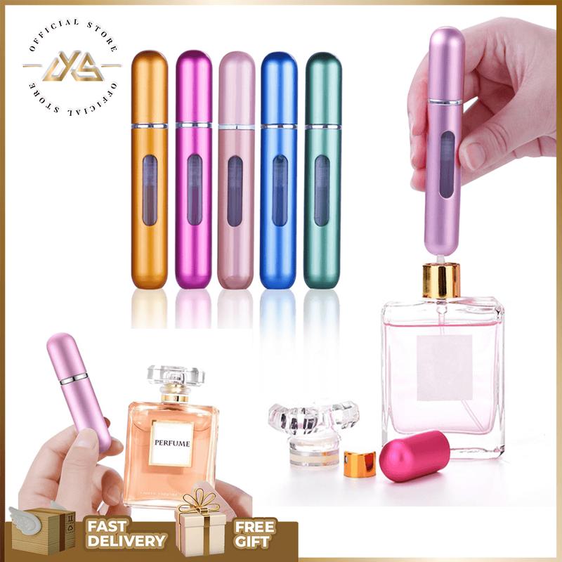 5ML PERFUME SPRAY BOTTLE/ MINI PERFUME REFILL BOTTLE/CAPSULE - TikTok ...