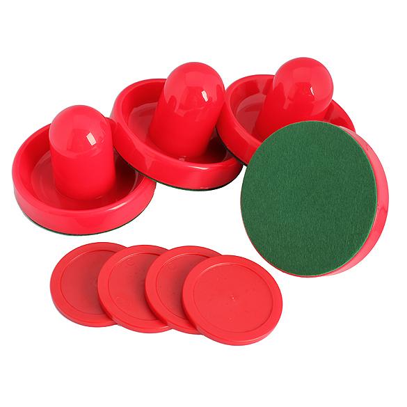 4pcs Air Hockey Pusher Entertainment Mini Air Hockey Slider Ball Sport ...