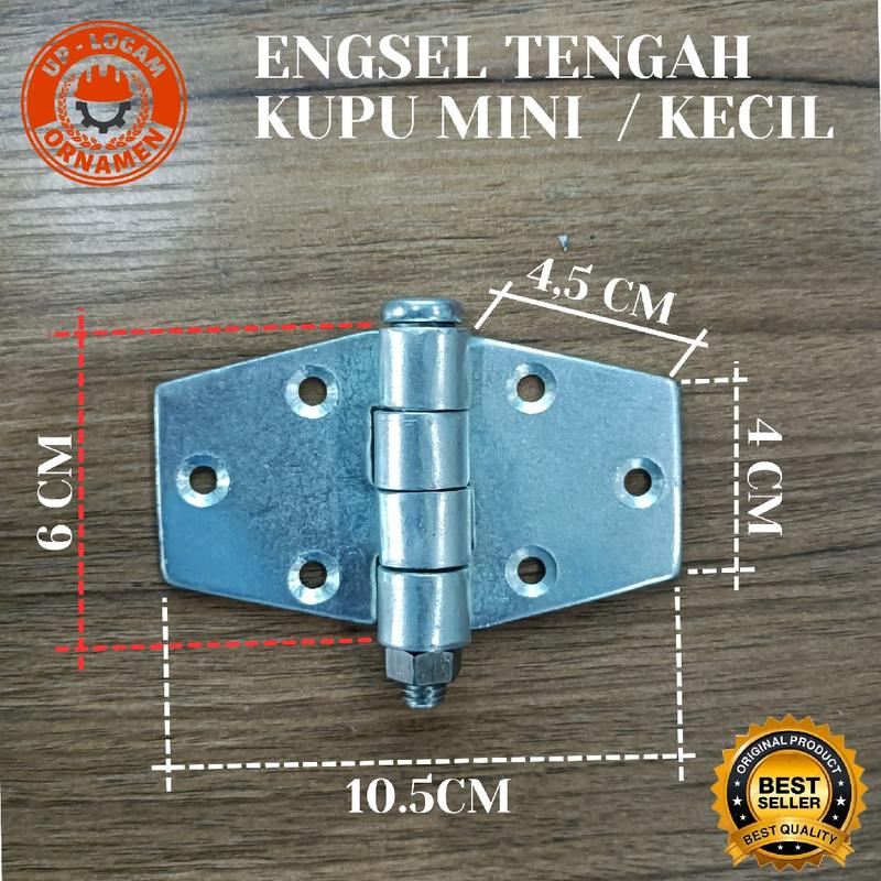 Engsel Tengah Kupu Kecil / Engsel Kupu Pintu Gebyog / Engsel - Shop ...
