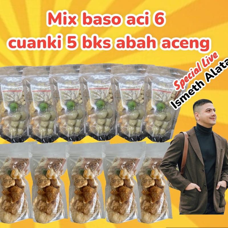 [ IBOOMING X ISMETH ALATAS ] Mix Baso Aci 6 bks, Cuanki Instan 5 bks ...