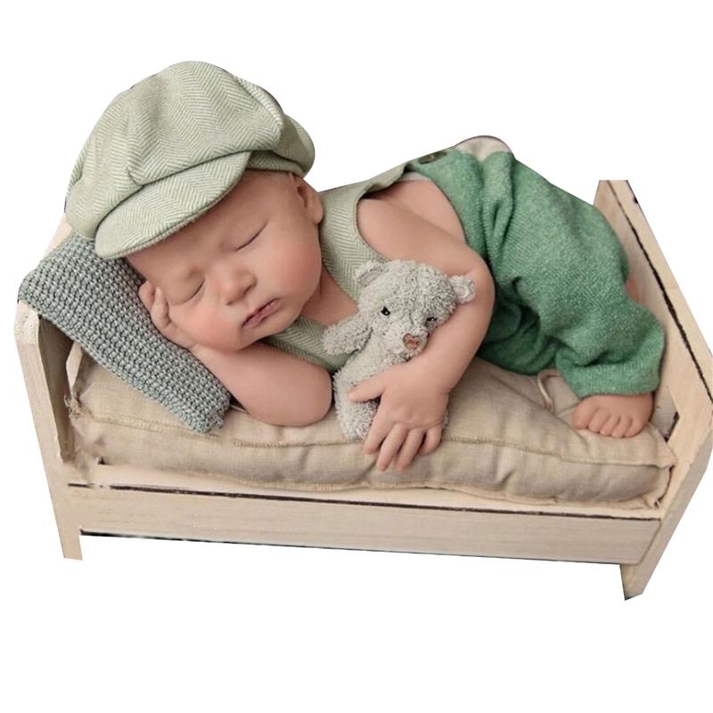 shil Newborns Shower Gift Suspender Jumpsuit Headwear Beanie - TikTok ...