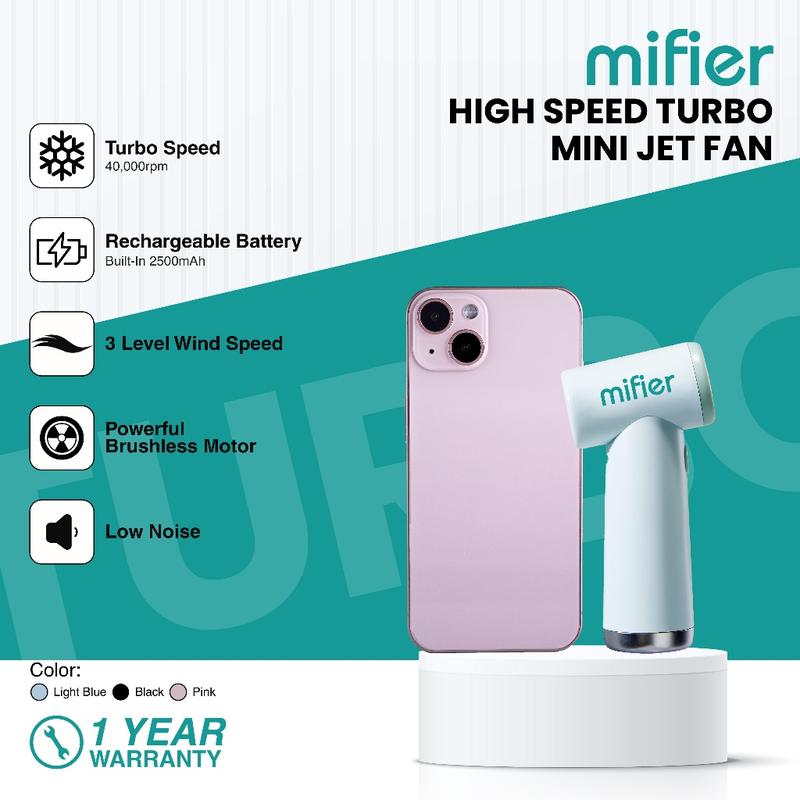 Mifier MF200 Kipas Mudah Alih Turbo Bersaiz Mini Portable Turbo ...