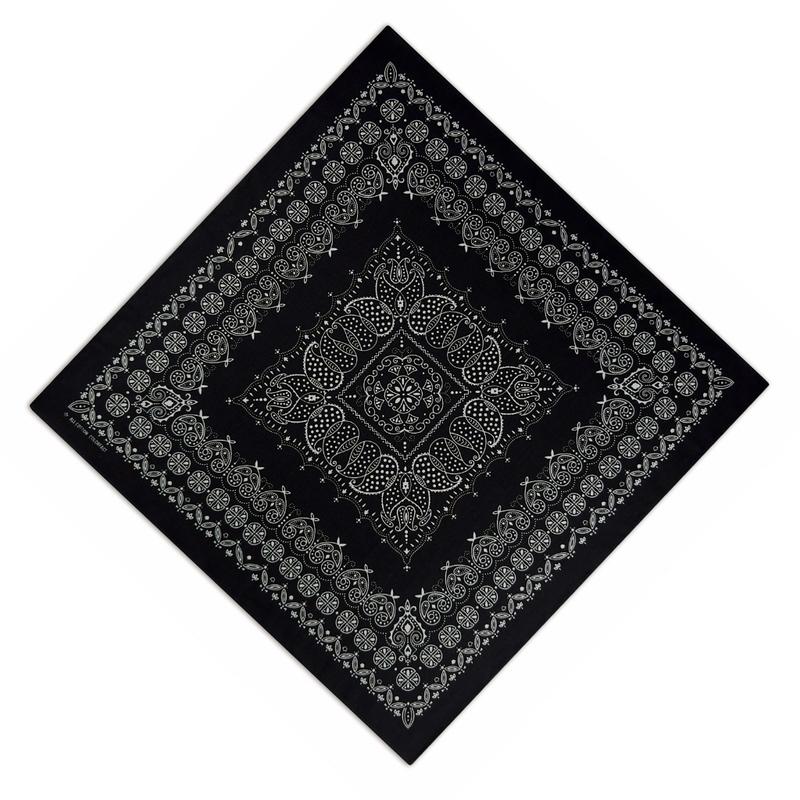 Soft Thin Handfeel Handkerchief Fashionable Paisleys Bandana Squared ...
