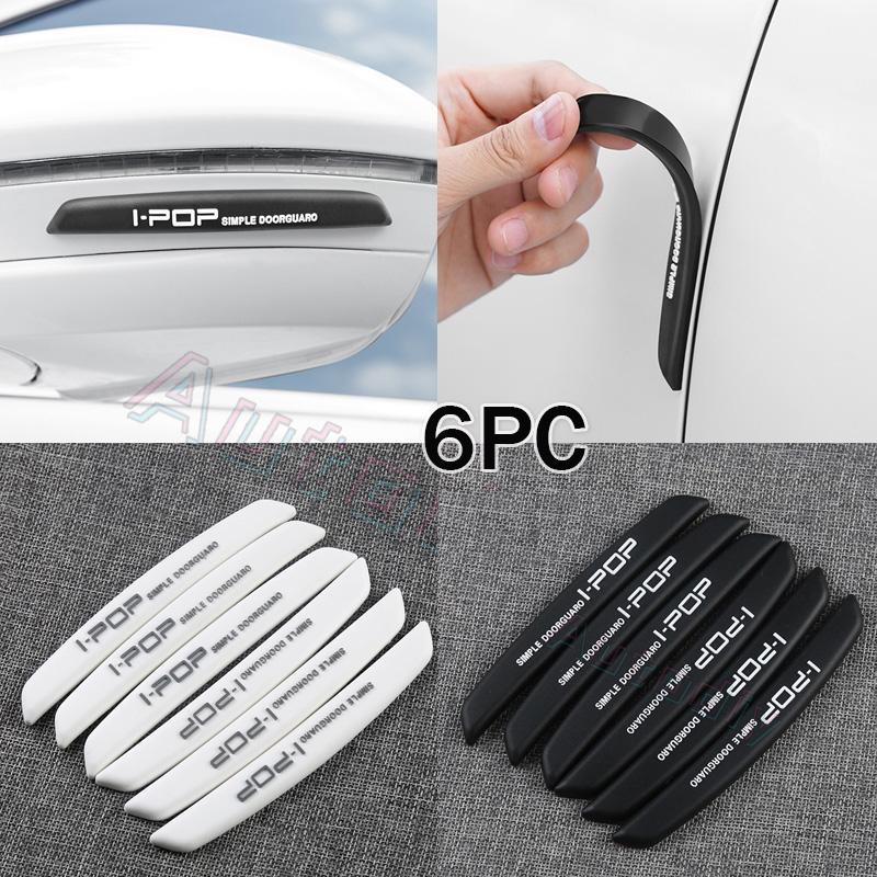 6PC Auto Car Door Edge Anti-collision Protector Bar Stickers - TikTok ...