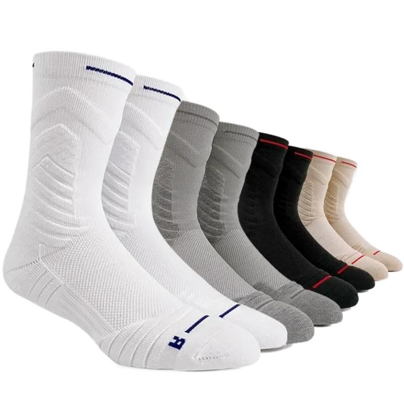Breathable Basketball Socks Towel Bottom Compression Sports Socks ...