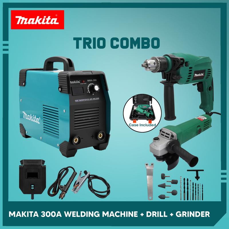 [ TRIO SET ] MK MMA-300 Welding Machine + 2in1 MK HP1600 Drill - TikTok ...