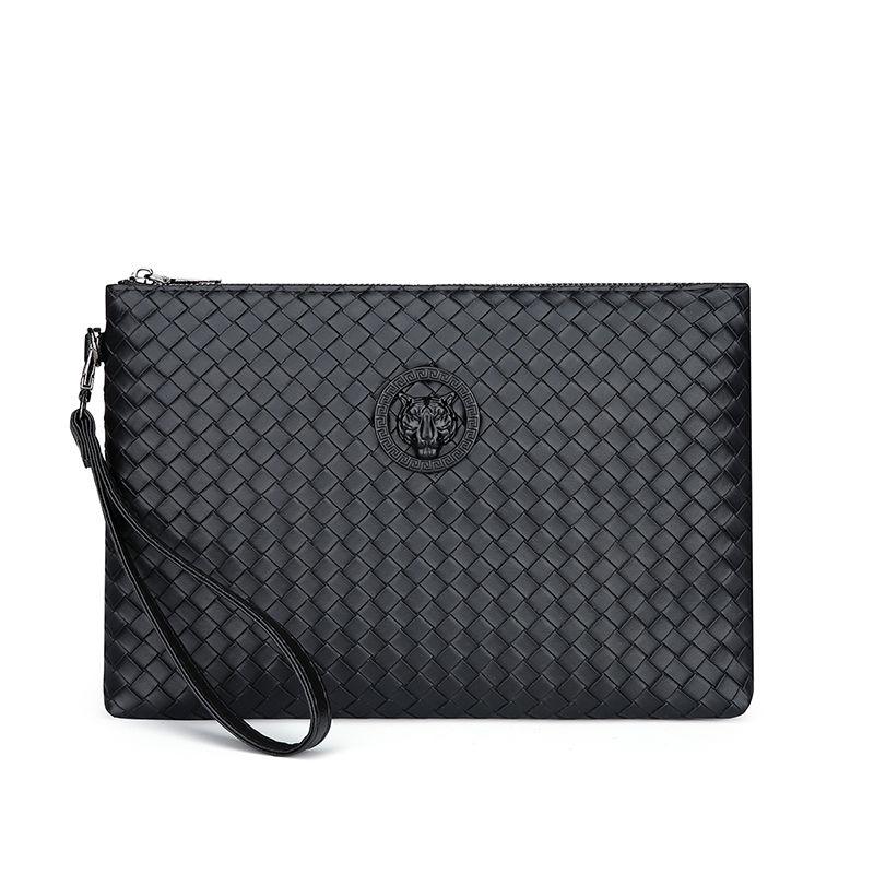 Dompet Tangan Tenunan Kulit Lembut, Klac Beg Tangan, untuk Lelaki ...