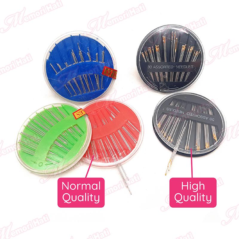 Hand Sewing Compact Needles Jarum Jahit Tangan - TikTok Shop Malaysia
