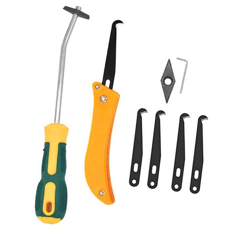 8x Caulking Tool Kit Caulking Edge Tool Tile Cleaning Repair - TikTok ...