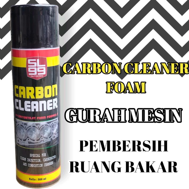 Carbon Cleaner Spray Foam 500ml SL99 Gurah mesin mobil motor - Shop ...