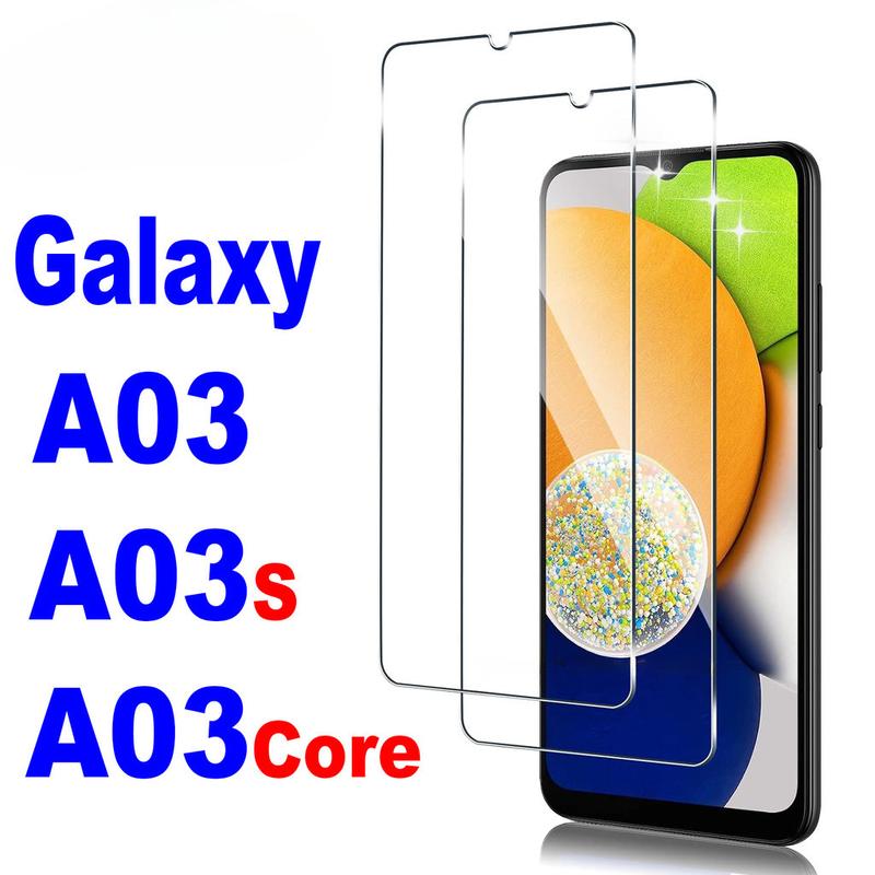 Tempered Glass For Samsung Galaxy A03 A03s Core Screen Protector Glass ...