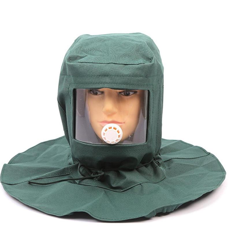 Sandblasting Hood Wind Dust Anti Tool Cloak Easy to Use Fittings ...