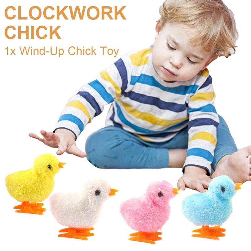 Cute Plush Toy Children Jumping Walking Chicks Toys Classic Toy ...
