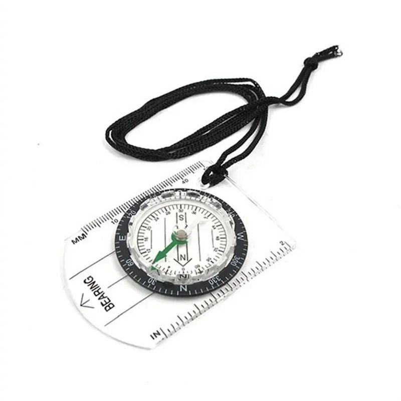 Outdoor Tactical Compass Sport Camping Hiking Compass Mountaineering ...