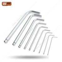 Promo Kunci L Hexagonal Ball Ballpoint Panjang Hex Allen Key 4mm 5mm ...
