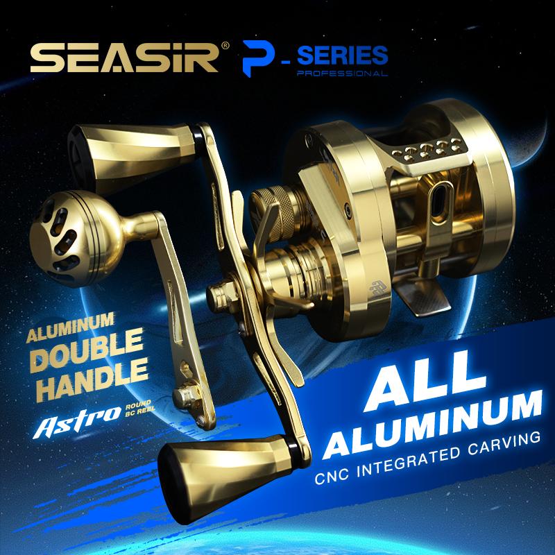 （Hot sale！！）SEASIR ASTRO Round Reel CNC Aluminum Drum Baitcasting ...