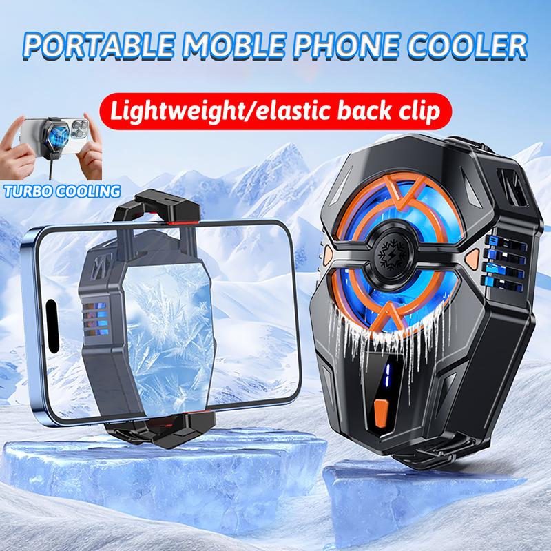 phone cooler Heatsink Mobile Phone Gaming Radiator Cooling Fan - TikTok ...