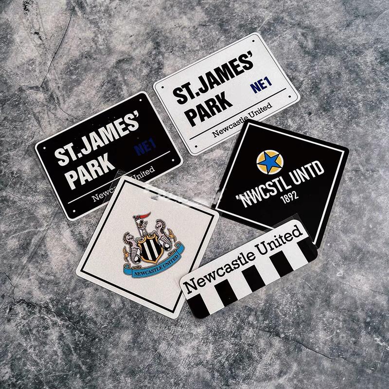 Newcastle United Car Accessories Sticker Fuel Tank Reflectiv - TikTok ...