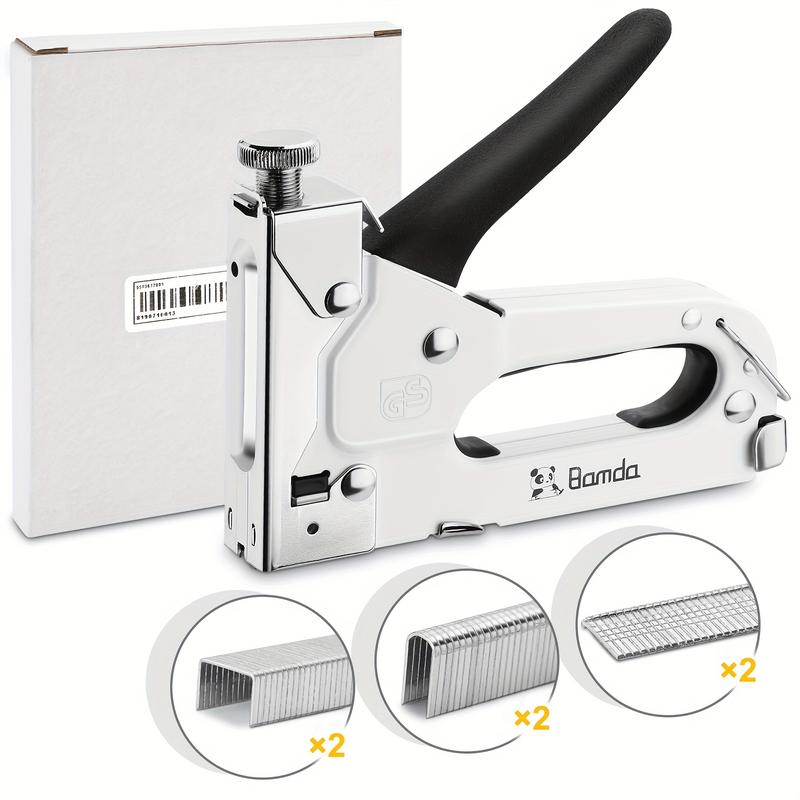 Staple Gun, 3 in 1 Heavy Duty Staple Gun Kit with 300 Staples, - TikTok ...