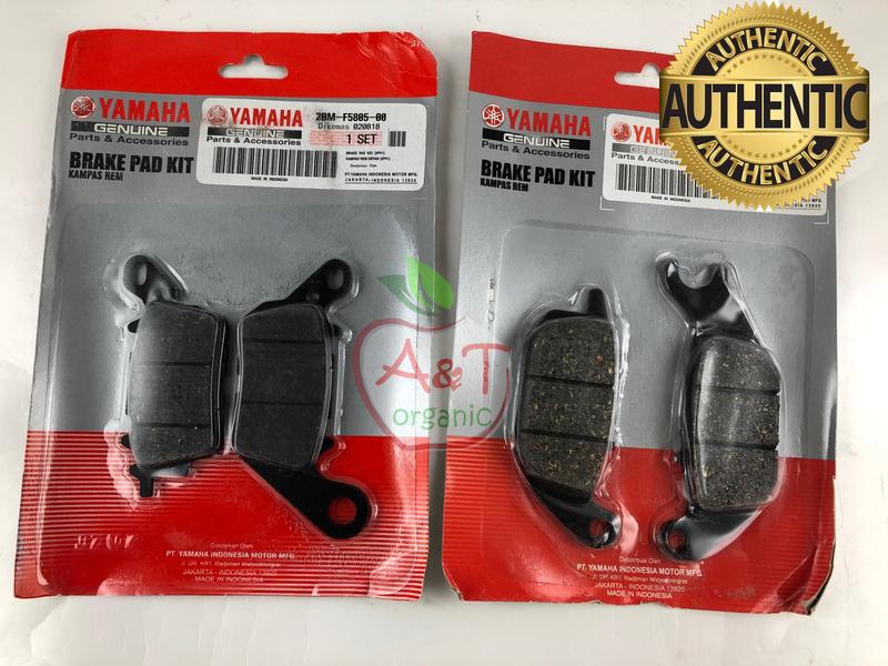 Sniper Set - Yamaha Brake Pad 2bm+50c Front & Rear Set for Sniper ...