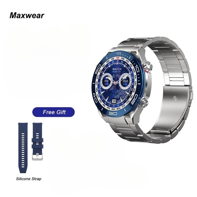 Jam Tangan Pintar, Gtr8, Pulau Dinamik, Penyimpanan 4GB, NFC, GPS ...