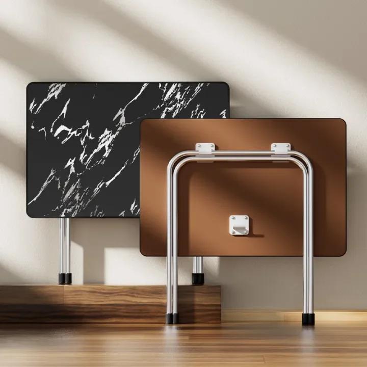 Folding Dining Table Computer Table Portable Desk MultiPurpose - TikTok ...