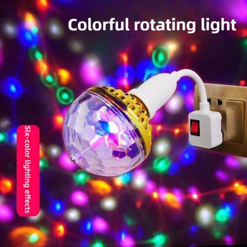 New Colorful rotating magic ball light led home KTV atmosphere - TikTok ...