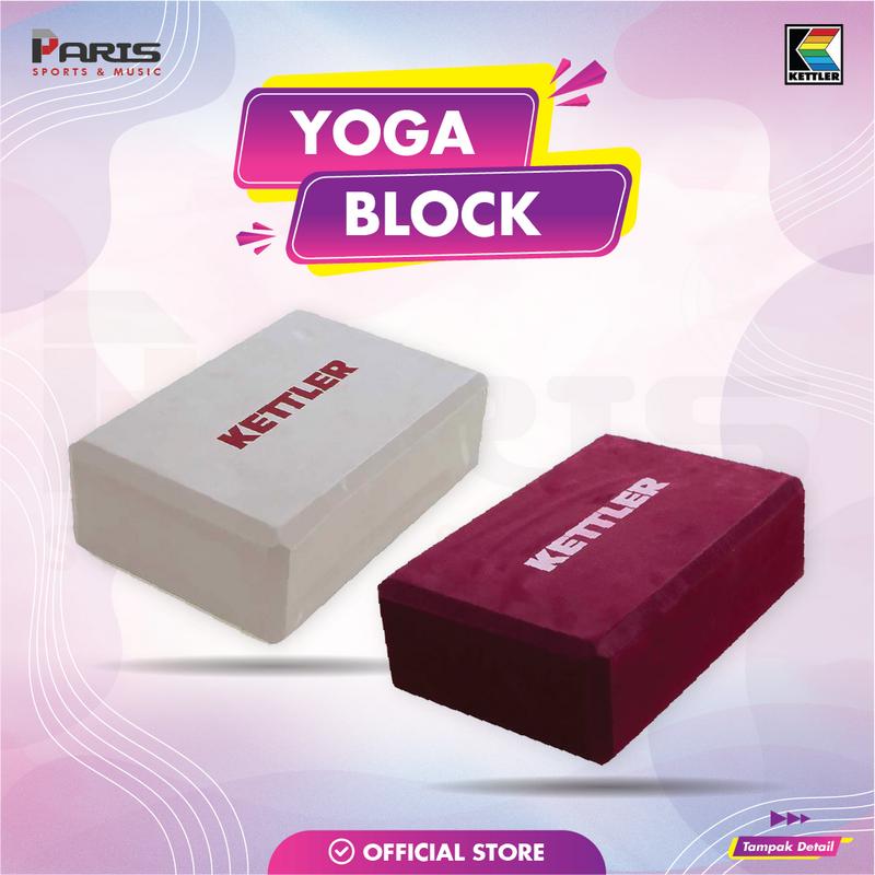 KETTLER Yoga Block Balok Brick Yoga - Shop | Tokopedia