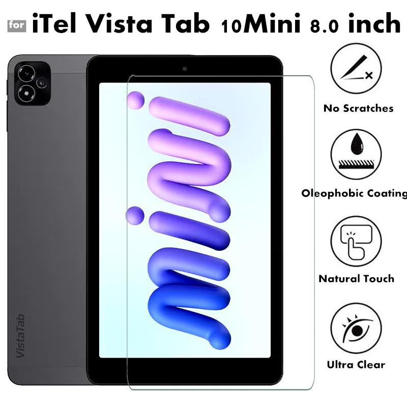 for iTel Vista Tab 10 Mini 8.0 Inch 2024 P08002L Tablet Tempered ...