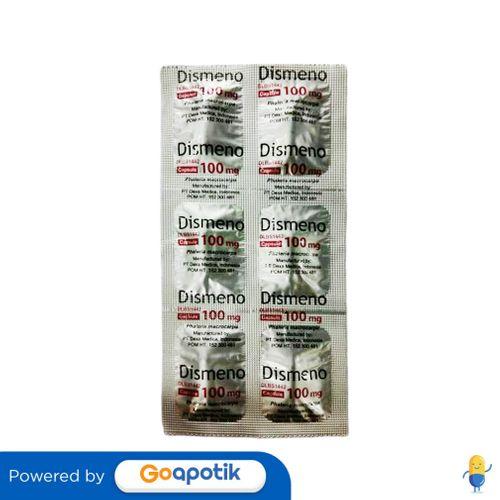 DISMENO 100 MG STRIP 6 KAPSUL - Shop | Tokopedia