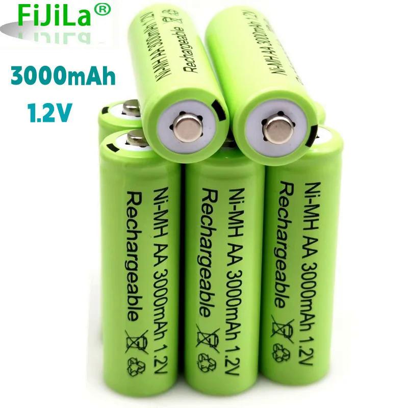 AA 1.2V 3000mAh NiMH 1.2V Rechargeable Batteries Green Battery - TikTok ...