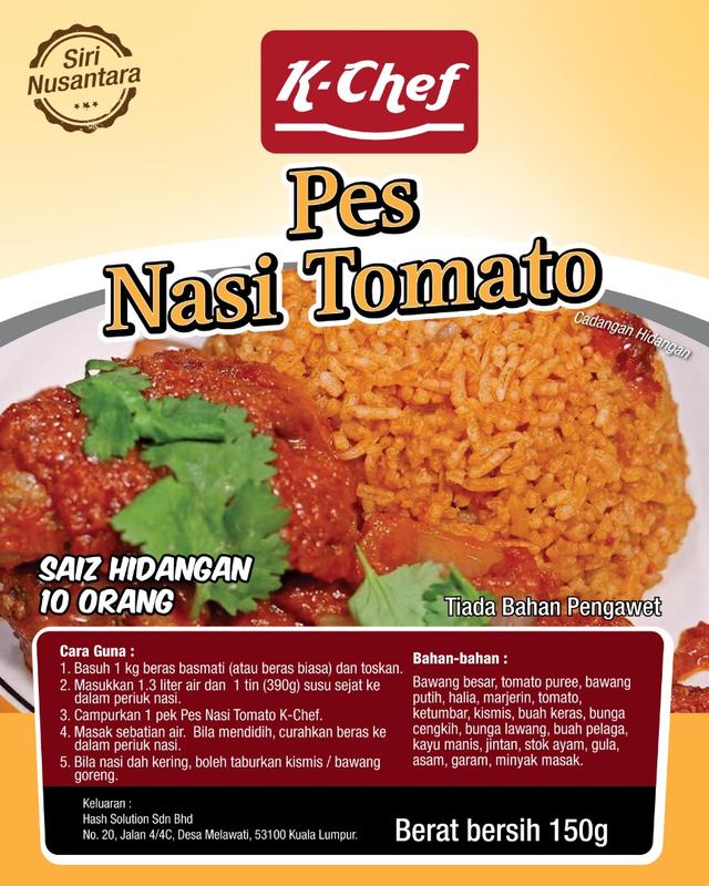 Pes Nasi Tomato K-Chef Siri Nusantara - TikTok Shop Malaysia