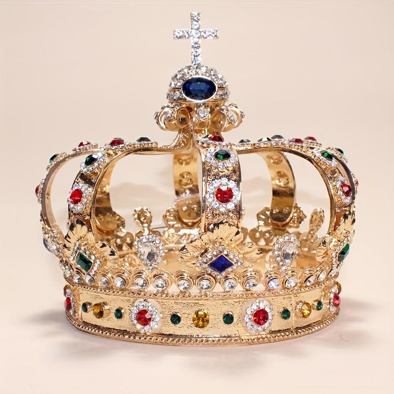[Vintage Carnival King Crown] Golden Vintage Carnival King Crown ...