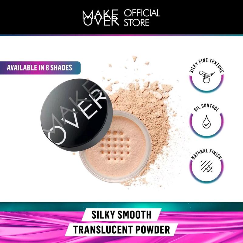 MAKE OVER Silky Smooth Translucent Powder 35g Loose Wajah - Shop ...
