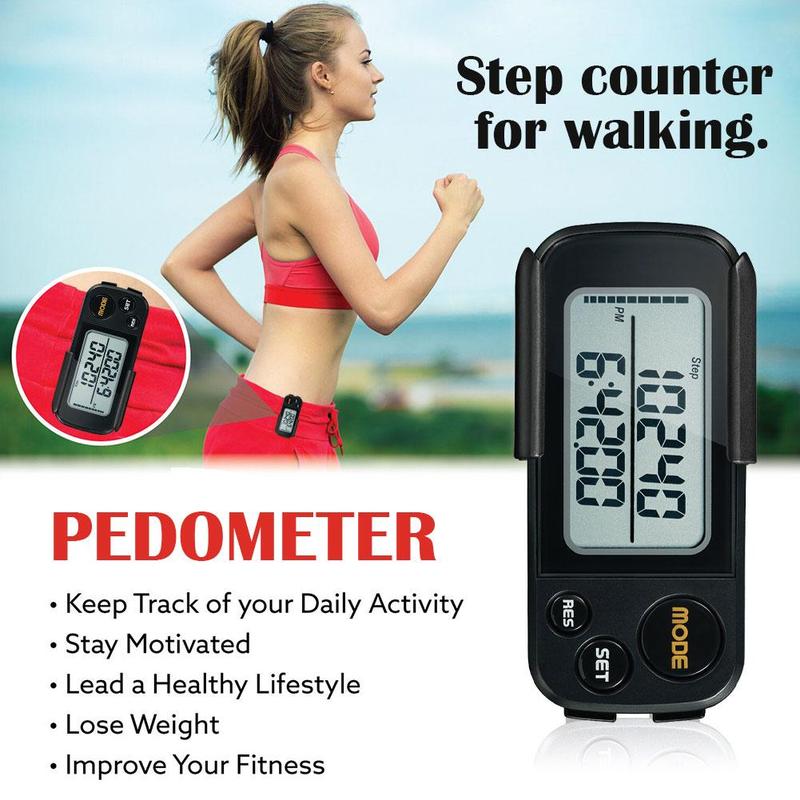 Single Function Electronic Pedometer Simple Mini Step Counte - TikTok Shop Singapore