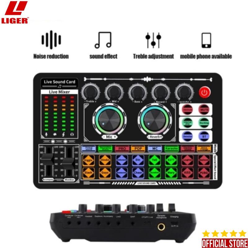 SoundCard F999 Bluetooth MIKO / LIGER OFFICIAL compatible External ...