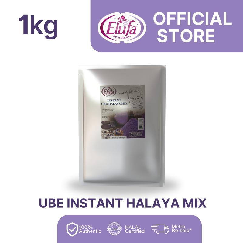 Elufa Instant Ube Halaya Mix - 1kg - made with natural dehydrated ...