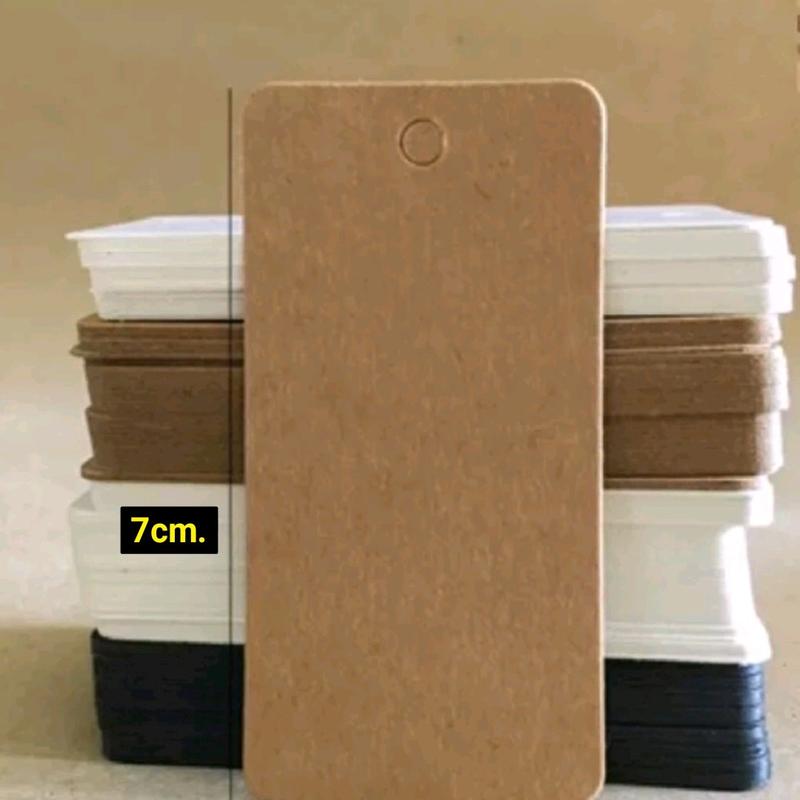 ป้ายแท็กราคาเปล่าขนาด4x7 cm. จำนวน50ใบ/แพ็ค - TikTok Shop Thailand