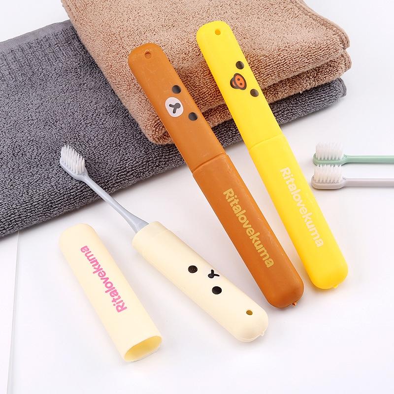 Plastic Toothbrush Case Portable Travel Walking Camping Box Toothbrush ...