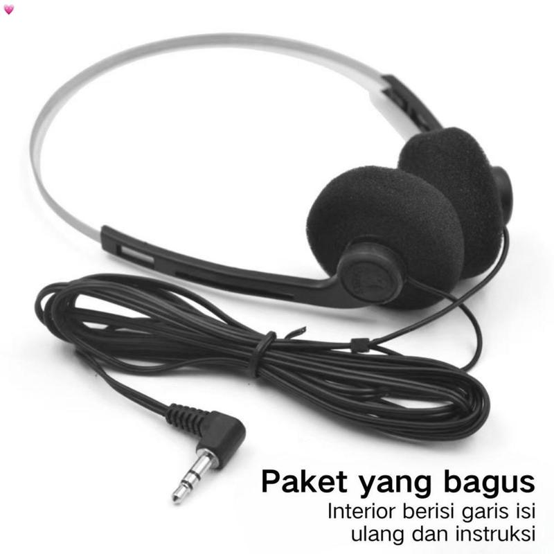 Headset Gaming Stereo Vintage, Portabel dengan Pengurangan Kebisingan ...