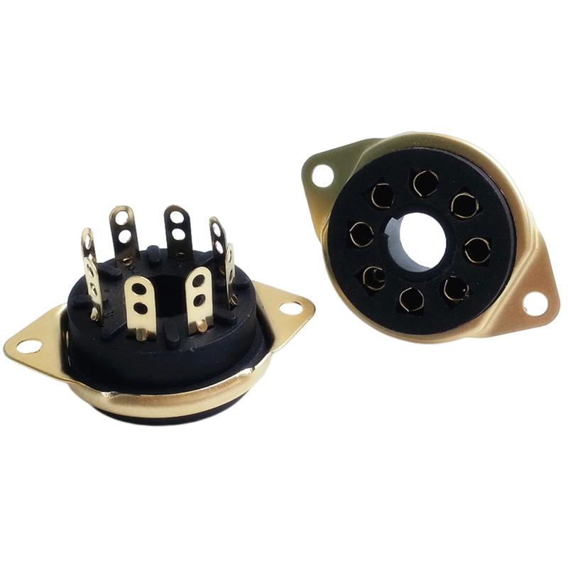 5pcs Quality 8Pin Vacuum Tube Socket Octal for KT66 KT88 6SL - TikTok ...