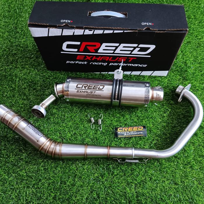 Promo knalpot racing creed exhaust suara NGEBAS pnp R15 cb 150r cbr ...