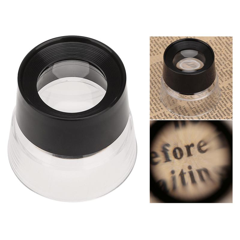 10X Jewelers Loupe Magnifier Jewelry Eye Loop Monocle- Pocket - TikTok ...