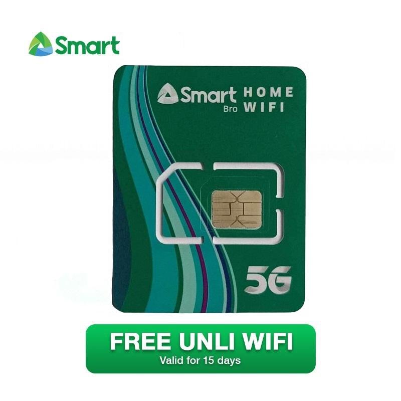 Smart Bro Home WIFI SIM with UNLI data for 15 days - TikTok Shop Philippines