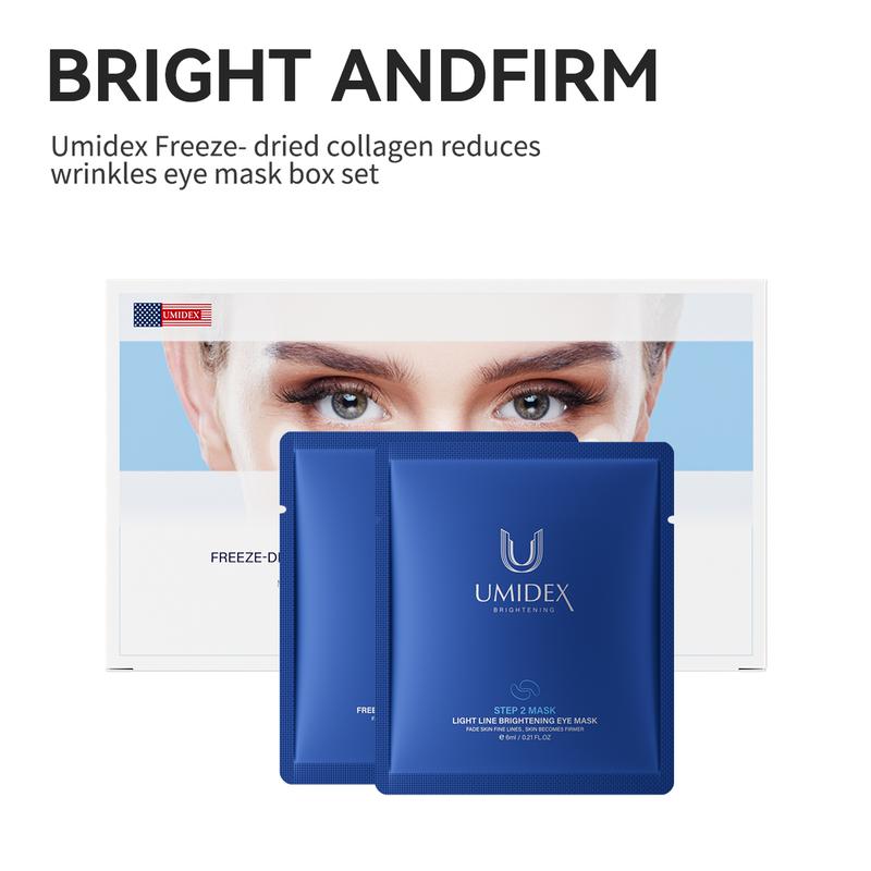 Freeze-Dried Collagen Reduces Wrinkles Eye Mask box set,10pcs/box ...